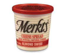 Merkts Swiss Almond Cheese Spread - Bel Foodservice