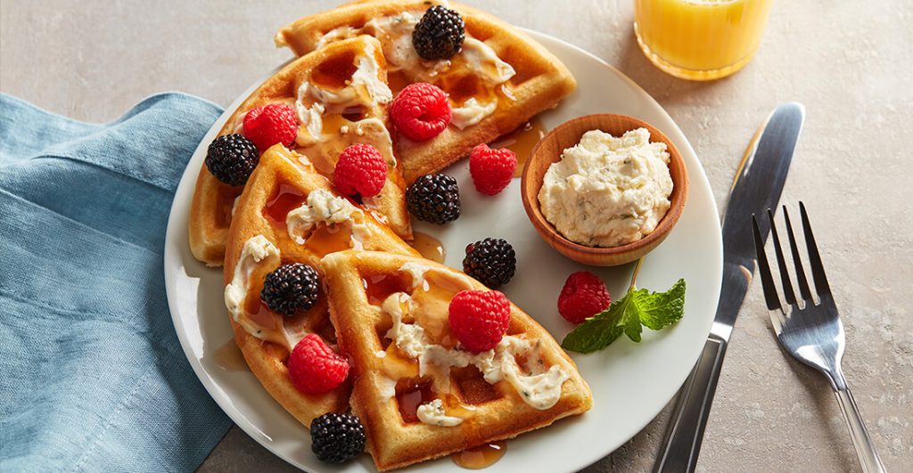 Savory Belgian Waffles Recipe | Bel Brands Foodservice