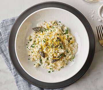 Lemon & Asparagus Risotto Recipe | Bel Brands Foodservice